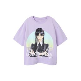 name it Shirt 'Dyp Wednesday' girl Purple size 134/140