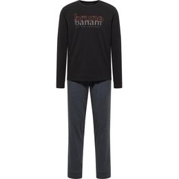 Bruno Banani Long Pajamas 'Cortez' male Black size L