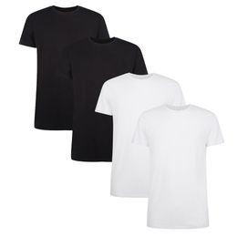 Bamboo basics Shirt male Black, White size M