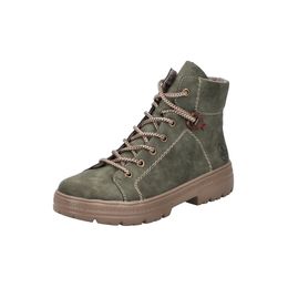 Rieker Schn&uuml;rstiefelette Damen Gr&ouml;&szlig;e 43 khaki Winterschuhe
