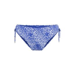 Lingadore Bikini Bottom Damen Gr&ouml;&szlig;e XXL blau / naturwei&szlig;