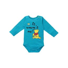 Disney Body 'Winnie Pooh' M&auml;dchen Gr&ouml;&szlig;e 68 royalblau / gelb / rot / schwarz