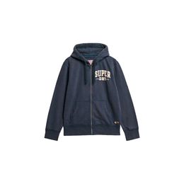 Superdry Sweatjacke Herren Größe S beige / navy