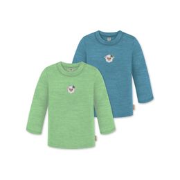 Normani Shirt 'Taupo' boy Blue, Green size 98/104