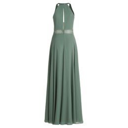 Vera Mont Abendkleid mit Spitze Damen Größe 42 grün Winterkleid
