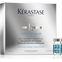 Kérastase Kérastase Specifique Cure Apaisante Anti-Inconforts 4-Wochen Intensivkur für gereizte Kopfhaut 12 x 6 ml