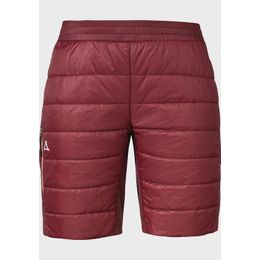 Schöffel Bermudas SCHÖFFEL "Thermo Shorts Schlern L", Damen, Gr. 38, Normalgrößen, rot (2965, rot), Oberstoff : 100% Nylon Oberstoff Einsatz: 68% Polyester 7% Elasthan 25% Schurwolle Futter : 100% Nylon Wattierung : 100% Polyester, sportlich, Hosen