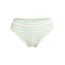 Bikini-Hose Roxy "Check It", Damen, Gr. M, US-Größen, grün (sprucetone check it s), [Hauptstoff] 75% recyceltes Polyester, 16% Nylon, 9% Elastan, Badehosen