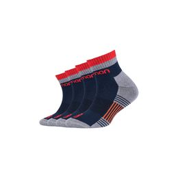 Salomon Mädchen Sportsocken "Kindersportsocken 4er Pack", Gr. 27, bunt, 66% Baumwolle 32% Polyamid 2% Elasthan, mehrfarbig, Socken