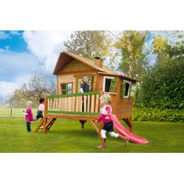 AXI Kinder Spielturm "Emma", braun, Holzwerkstoff, B:349cm H:227cm T:193cm, Spieltürme, BxTxH: 349x193x227 cm