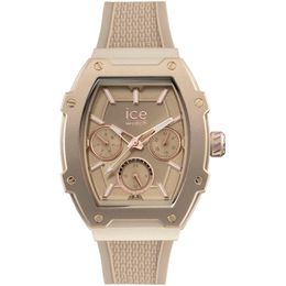Ice Watch ICE-WATCH Damen Multifunktionsuhr "ICE boliday - Alu - Small - MT", braun, Armbanduhren, Quarzuhr, Armbanduhr, Damenuhr, analog, Datum,