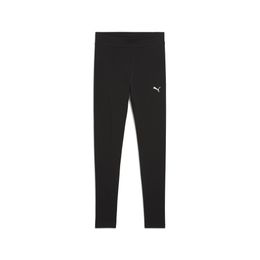 Puma Damen Leggings "ESS Hochgeschnittene Leggings Damen", schwarz, Gr. XXS, unifarben, Obermaterial: 5% Elasthan, 95% Baumwolle, Hosen