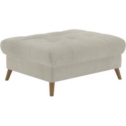 Hockerbank MR. COUCH, B:102cm H:46cm T:82cm, beige, Novaclean Avanti (100% Polyester), Hocker, "Blackburn II", Passend zu der Garnitur, wahlweise mit