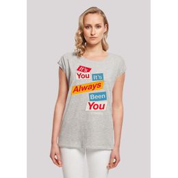 F4NT4STIC Damen T-Shirt "Sex Education It Always Been You", grau, Gr. XXL, Obermaterial: 100% Baumwolle, Shirts, Premium Qualit&auml;t