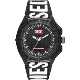 Diesel Herren Solaruhr "FRAMED", schwarz, Armbanduhren, Armbanduhr, Herrenuhr, analog