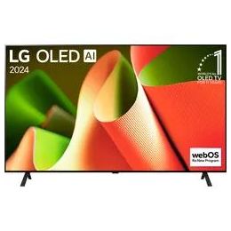 LG OLED-Fernseher "OLED77B42LA", F (A-G), schwarz, 77, Fernseher