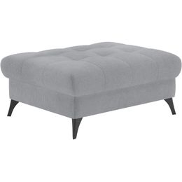 Hockerbank MR. COUCH, B:102cm H:46cm T:82cm, grau, Memphis (Grundgewebe - 100% Polyester; Nutzschicht- 90% Polyester / 10% Polyamide), Hocker,