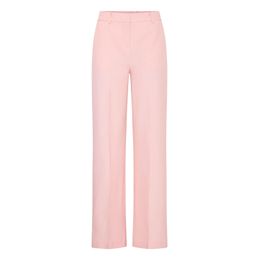 Stoffhose B.Young "Stoffhose BYDanta", Damen, Gr. 38, N-Gr, rosa (roseate spoonbill melange), Obermaterial: 64% Polyester PES. 32% Viskose LENZING ECOVERO CV LenzEcov. 4% Elasthan EL., casual, regular fit lang, Hosen