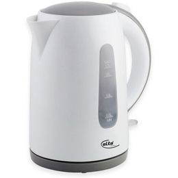 Elta Wasserkocher WK-2200.16, Classic Line, 2200 W, 1,7 L, weiß