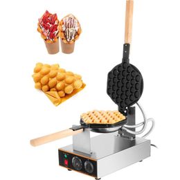 VEVOR Waffelmaschine 1400w Waffelautomat Waffeleisen 6 kg Waffel Maker Waffelgröße Backblech Küchengeräte Kommerzieller Eierwaffeleisen Edelstahl 220v