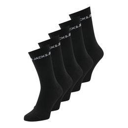 Jack & Jones Plus Jack & Jones Plus Socken Herren Gr&ouml;&szlig;e 43/46 schwarz / wei&szlig;