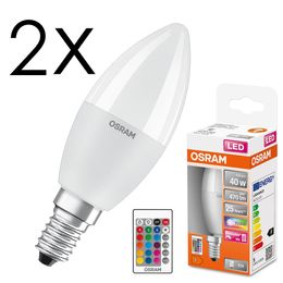 hofstein LED E14 2er Set 4,5 Watt 2700 Kelvin 250 Lumen