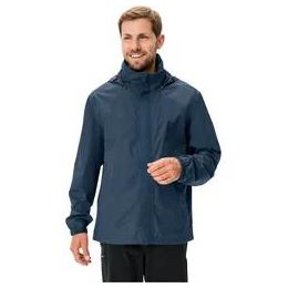 Outdoorjacke Vaude "MEN'S ESCAPE LIGHT JACKET", Herren, Gr. XXL, blau (schwarz sea uni), Obermaterial: 100% Polyester, unifarben, sportlich, Langarm mit verstellbarem Klettverschluss, Jacken