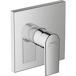 Hansgrohe Vernis Shape Fertigmontageset 71668000 Unterputz-Brausearmatur, 1 Verbraucher, chrom