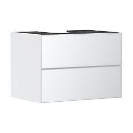 Hansgrohe Xevolos E Waschtischunterschrank 54187320 780x555x550mm, 2 Schubladen, mattweiß, weiß metallic