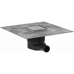 Hansgrohe RainDrain Komplettset Punktablauf 56250800 100 x 100 mm, Edelstahl finish