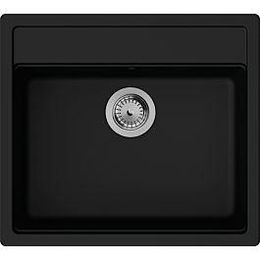 Hansgrohe Einbauspüle 43359170 550x490mm, graphitschwarz