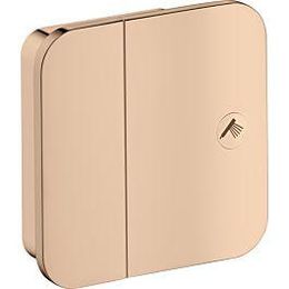 Hansgrohe Axor One Fertigmontageset 45771300 Unterputz-Absperrventil, 1 Verbraucher, polished red gold