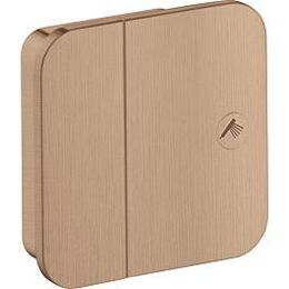 Hansgrohe Axor One Fertigmontageset 45771310 Unterputz-Absperrventil, 1 Verbraucher, brushed red gold