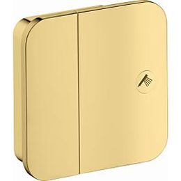 Hansgrohe Axor One Fertigmontageset 45771990 Unterputz-Absperrventil, 1 Verbraucher, polished gold optic