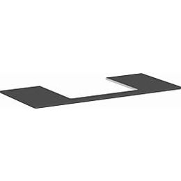 Hansgrohe Xelu Q Konsole 54111910 1180 x 550 mm, Ausschnitt 600 x 480 mm, diamantgrau matt