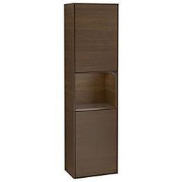 Villeroy & Boch Villeroy und Boch Finion Hochschrank G470GNGN 41,8x151,6cm, rechts, Emotion, Regal Walnut veneer, Walnut veneer