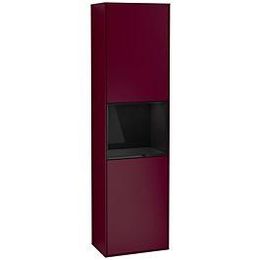 Villeroy & Boch Villeroy und Boch Finion Hochschrank G460PHHB 41,8x151,6cm, links, Emotion, Regal Glossy Black Lacquer, Peony Matt