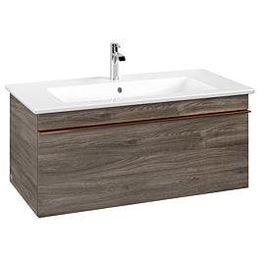 Villeroy & Boch Villeroy und Boch Venticello Waschtisch-Unterschrank A93505RK 95,3x42x50,2cm, Griff Copper, Stone Oak
