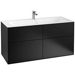 Villeroy & Boch Villeroy & Boch Finion Unterschrank F05000PD 119,6x59,1x49,8cm, Black matt lacquer