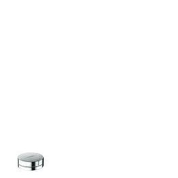 Hansgrohe Geräteabsperrventil 72841800 d= 48mm, rund, Edelstahl Finish