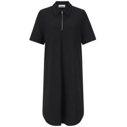armedangels Damen-Polokleid XS Schwarz