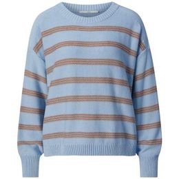 LANIUS Damen-Strickpullover gestreift