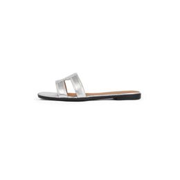 Tommy Hilfiger Pantolette Damen Größe 40 silber