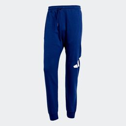 adidas Sportswear Sporthose Herren Größe L blau / weiß