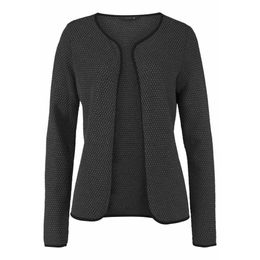 Only Strickjacke 'Diamond' Damen Gr&ouml;&szlig;e XL anthrazit / dunkelgrau