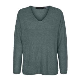 V&eacute;ro Moda VERO MODA Pullover 'Lefile' Damen Gr&ouml;&szlig;e XXL dunkelgr&uuml;n