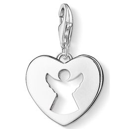 Thomas Sabo Pendant 'Schutzengel-Herz' female Silver size One Size