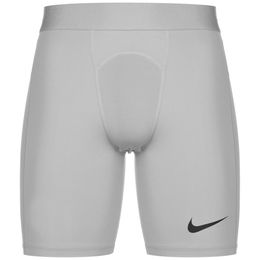 Nike Sportunterhose 'Strike' Herren Größe XL hellgrau / schwarz