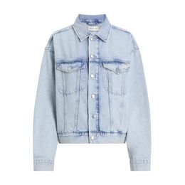 Calvin Klein Jeans Jacke Damen Gr&ouml;&szlig;e XL hellblau