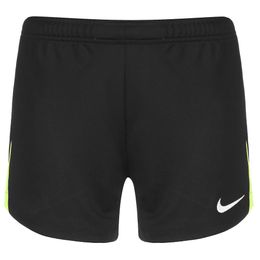 Nike Sportshorts 'Academy Pro' Damen Gr&ouml;&szlig;e S limone / schwarz / wei&szlig;